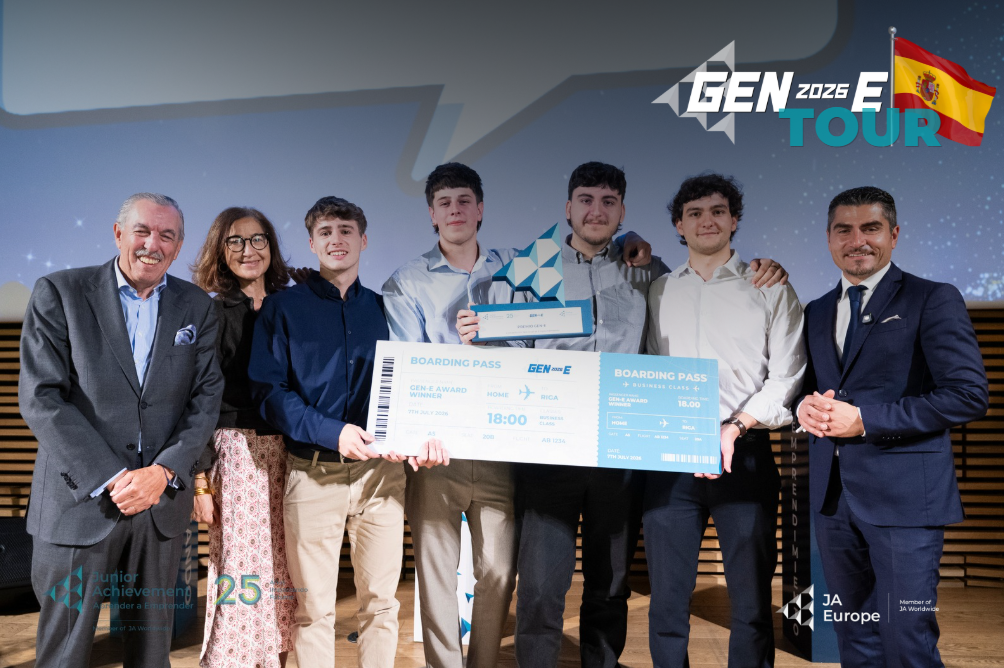 JA Spain Celebrates 25 Years of Impact as the Gen-E 2026 Tour Arrives ...